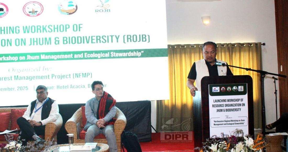 RESOURCE ORGANIZATION ON JHUM AND BIODIVERSITY LAUNCHING WORKSHOP HELD AT DIMAPUR